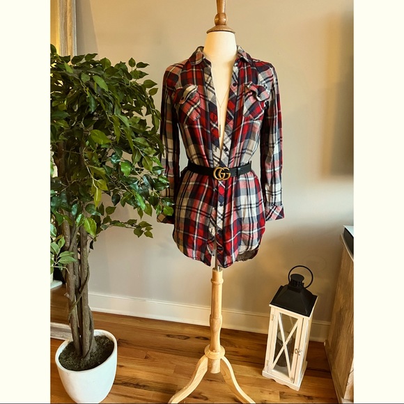 Rails | Tops | Vintage Rails Red Flannel Dress | Poshmark
